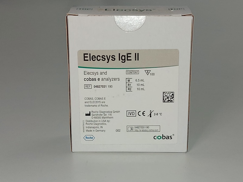 ROCHE ELECSYS IGE II Elecsys (100 Test) | Aldeal Lab-Tech Limited